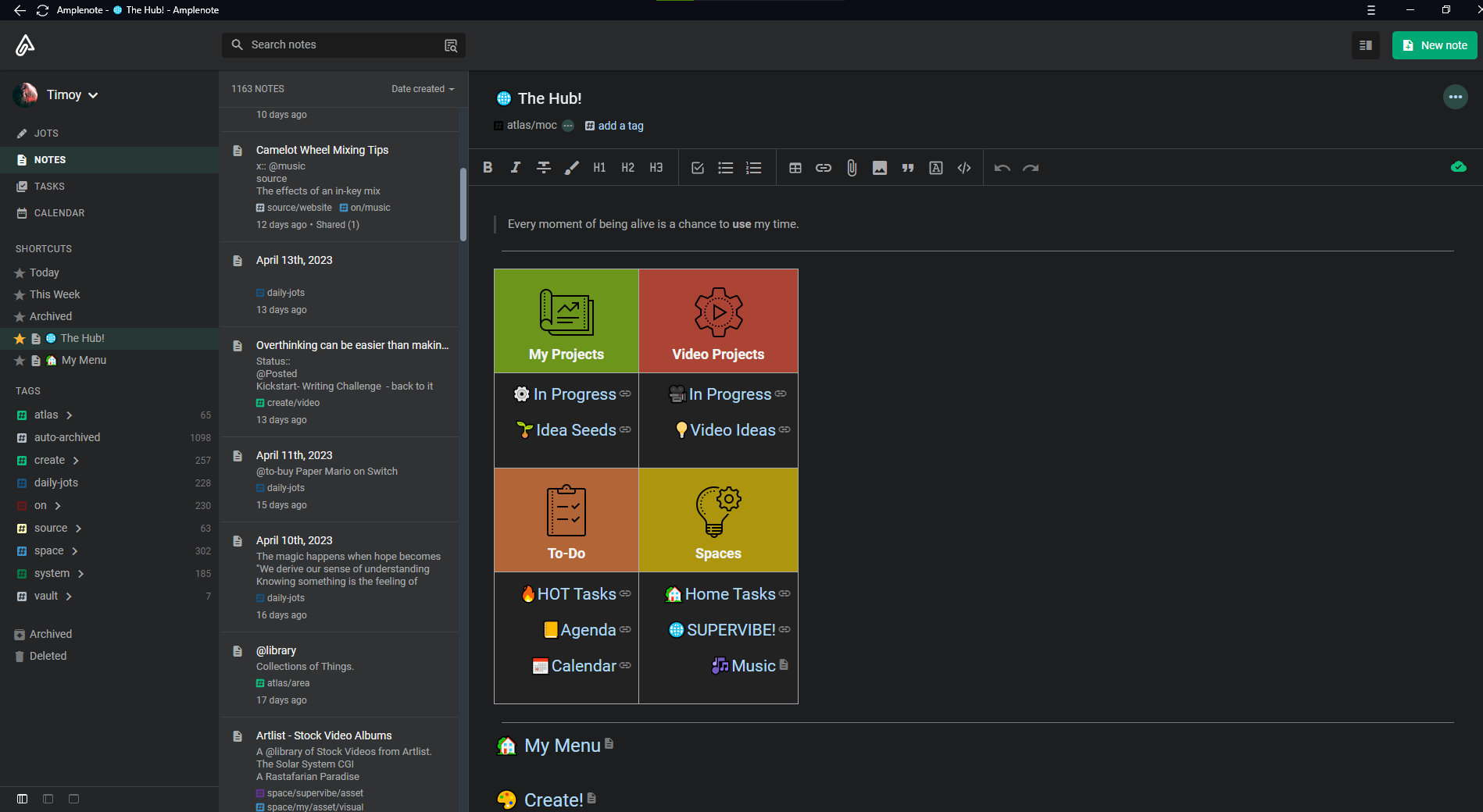 How are YOU using Amplenote? : r/Amplenote