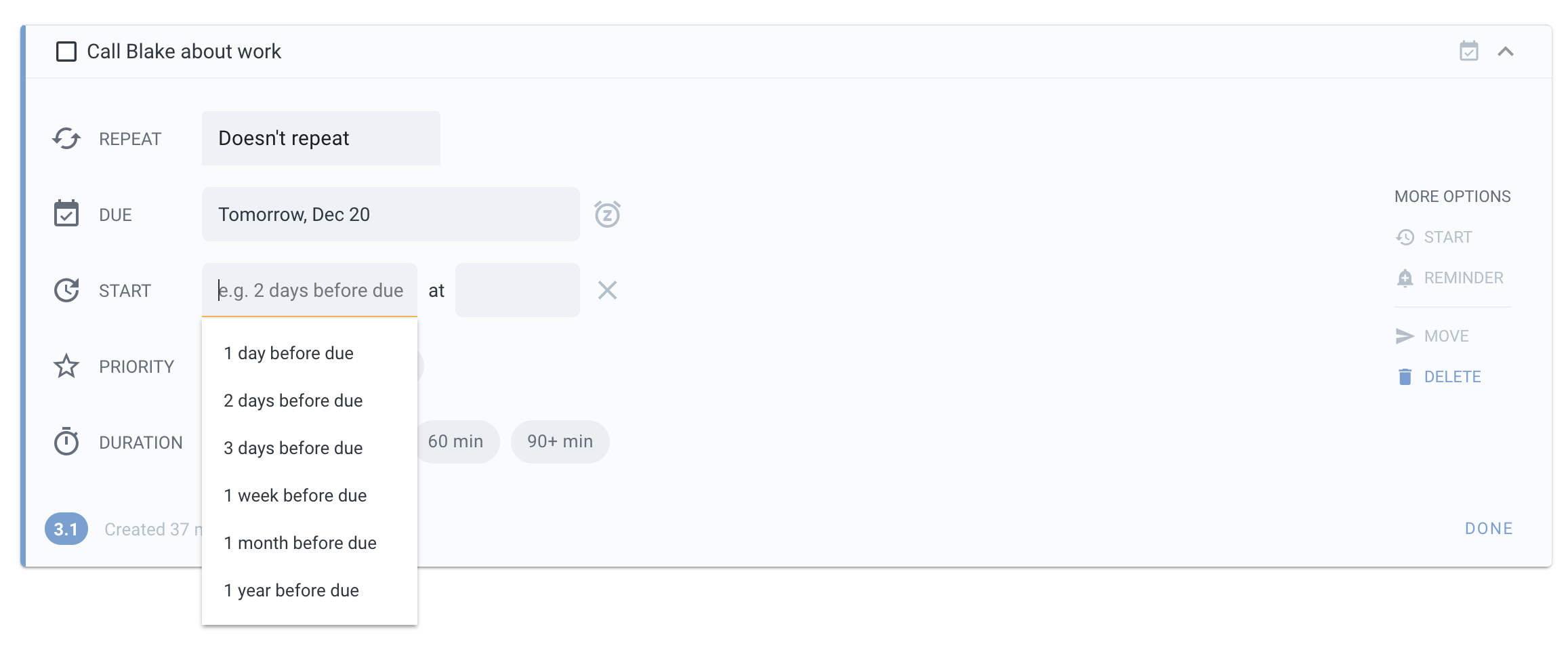 How Do I Use Task Details Amplenote