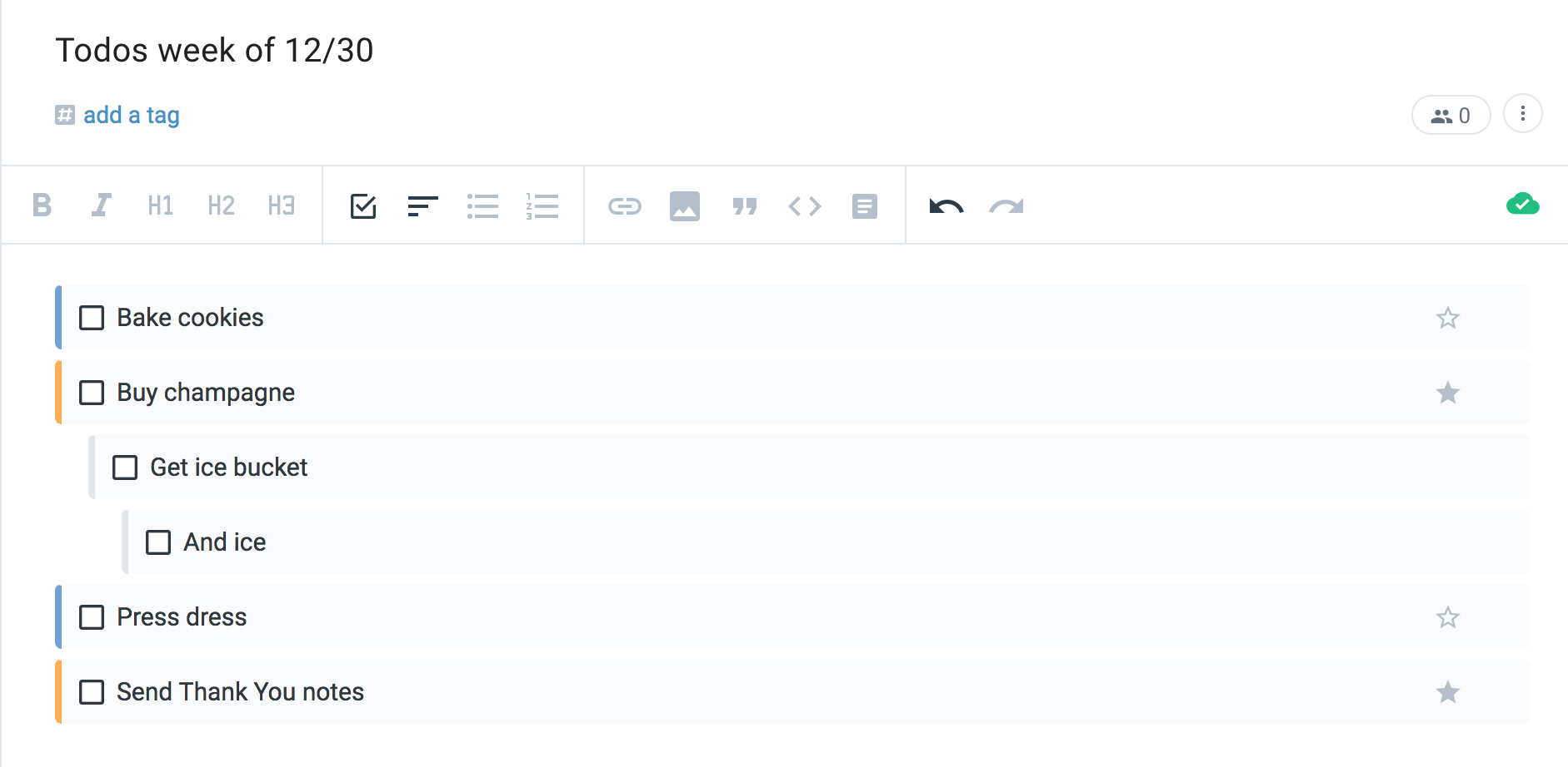 How do I use Task Details? - Amplenote